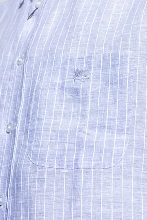 Etro Shirt With Pocket - Light Blue