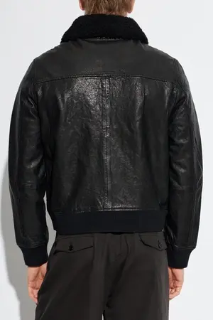 ALLSAINTS Vaucluse Aviator Leather Jacket