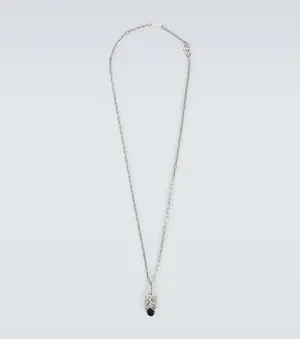 Bottega Veneta Sterling Pendant Necklace - Silver