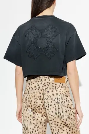 Amiri Cropped Top With Patch