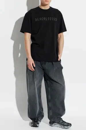 44 LABEL GROUP T-shirt With Logo - Black