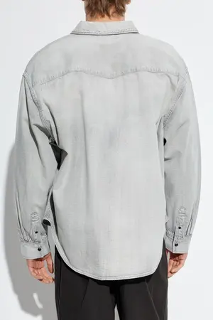 ALLSAINTS Denim Shirt ‘al - Grey