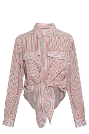 MARANT ETOILE Nath Striped Shirt