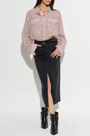 MARANT ETOILE Nath Striped Shirt