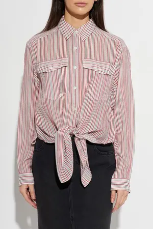MARANT ETOILE Nath Striped Shirt