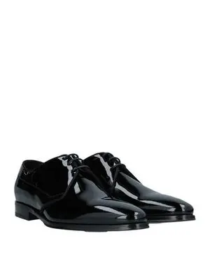 Dolce & Gabbana Lace-up Leather Derby Shoes - Black