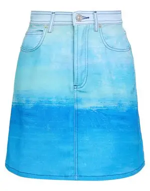 Marni Denim Flared Skirt
