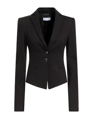 Patrizia Pepe Single-breasted Blazer - Black