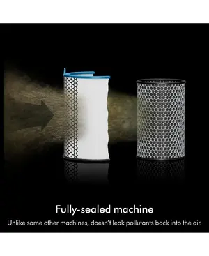 DYSON Hushjet Purifier Compact Air Purifier - White,silver