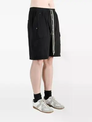 Rick Owens Drawstring-fastening Cargo Shorts