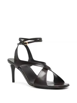 Khaite Liria Ankle Strap Sandals