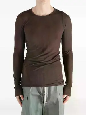 Rick Owens Ribbed Long-sleeve T-shirt