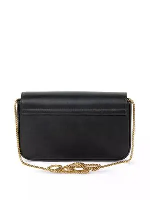 TOD'S Mini Clutch With Chain Strap - Black