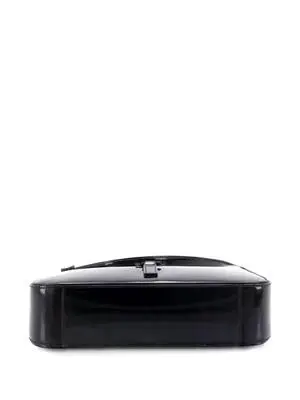 Saint Laurent Le 5 A 7 Patent Small Hobo Bag