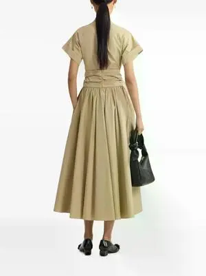 PATOU Knot Midi Dress - Neutrals