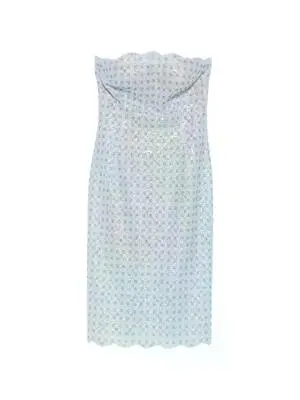 Ermanno Scervino Trimmed Cocktail Dresses