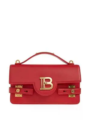 Balmain B-buzz 24 Logo-plaque Cross Body Bag - Red