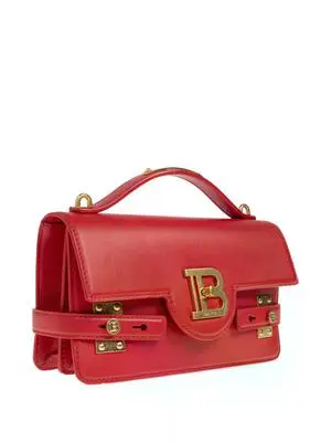 Balmain B-buzz 24 Logo-plaque Cross Body Bag - Red