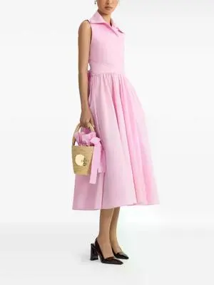 PATOU Draped Midi Dress - Pink