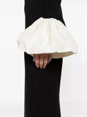 Staud Hawthorne Ruffled-cuff Maxi Dress