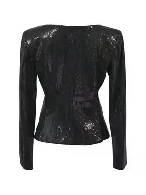 Giorgio Armani Sequinned Butterfly-button Jacket