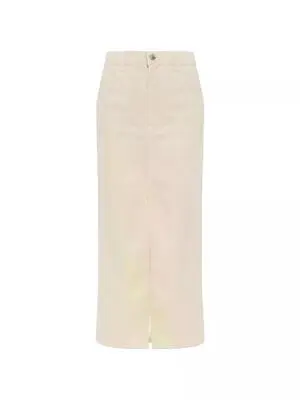 Isabel Marant Button-fastening Slit Skirt