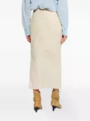 Isabel Marant Button-fastening Slit Skirt