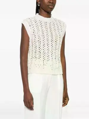 Peserico Sequin-embellished Vest