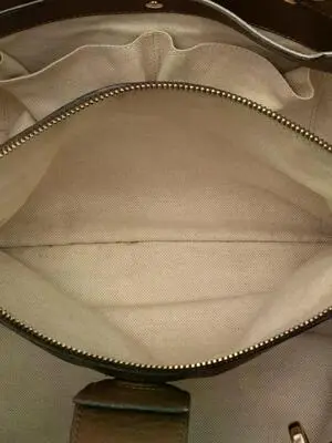 Gucci 2000-2015 Medium Calfskin Bamboo Shopper Satchel - Brown