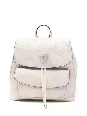 Guess Embossed Drawstring Backpack