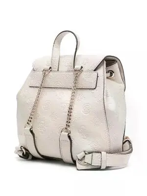 Guess Embossed Drawstring Backpack