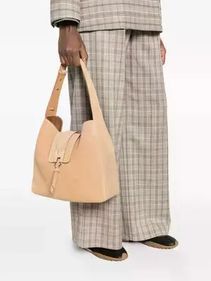 Hogan Logo Shoulder Bag - Neutrals