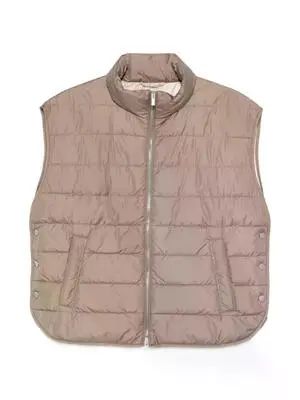 Peserico High Neck Vests For Women