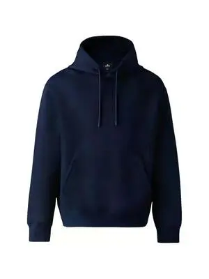 Mackage Krystian Logo-detail Hoodie - Blue