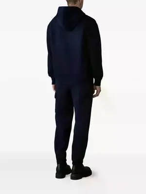 Mackage Krystian Logo-detail Hoodie - Blue