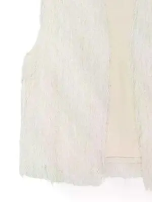 ALYSI Fringed Gilet