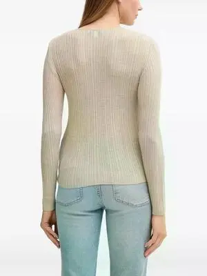 HOSS INTROPIA Twisted Ribbed Sweater