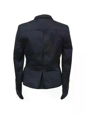 Burberry London Cotton Button Blazer