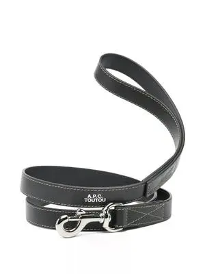 A.p.c. Toutou Stitched Dog Leash - Black