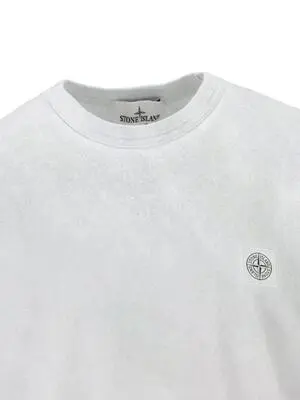 Stone Island Logo-patch T-shirt - Blue
