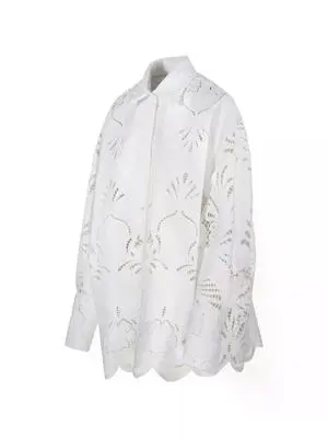 Giuseppe Di Morabito Openwork Button-down Shirt