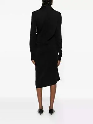 TOTEME Twist High-neck Dress