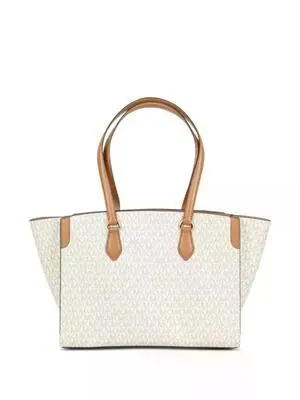 Michael Kors Logo-pattern Charm Tote