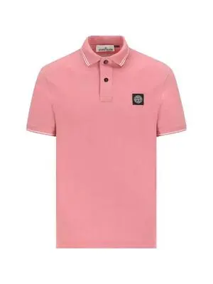 Stone Island Logo-patch Polo Shirt