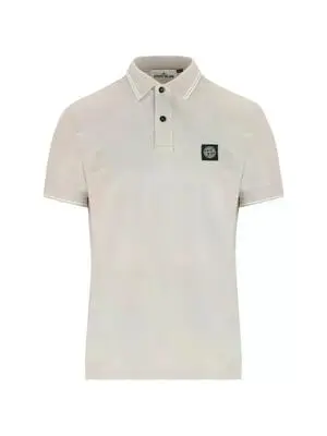 Stone Island Logo-patch Polo Shirt