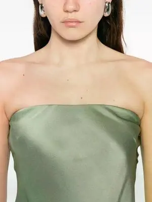 FORTE_FORTE Strapless Maxi Dress - Green