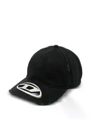 DIESEL Baseball Hat With Logo Plaque