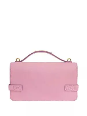 Balmain B-buzz Cross Body Bag With Logo Hardware - Pink