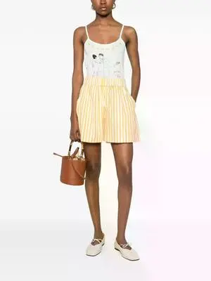 Faithfull The Brand Clemente Striped Shorts