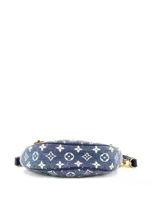 LOUIS VUITTON Loop Handbag Monogram Jacquard Denim - Blue